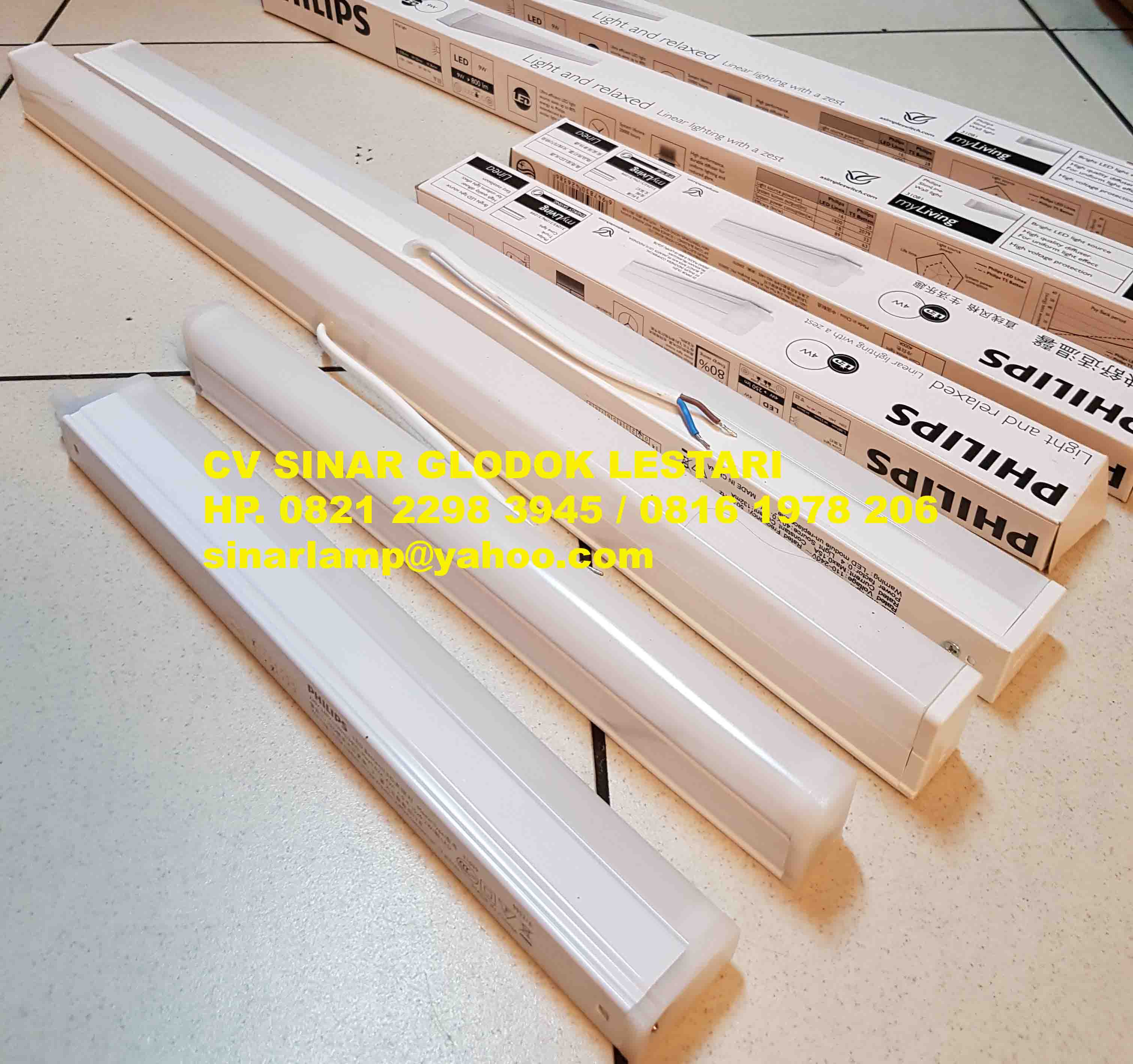 Lampu Led Philips Decolinea Batten dan Trunkable Linea Batten