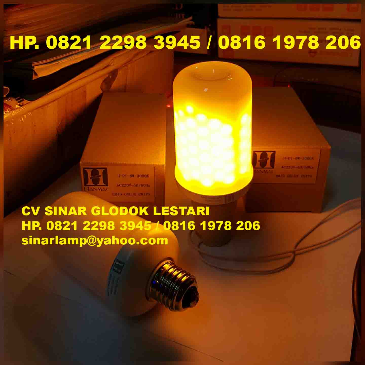 Lampu Api Led 6 watt Hanmac