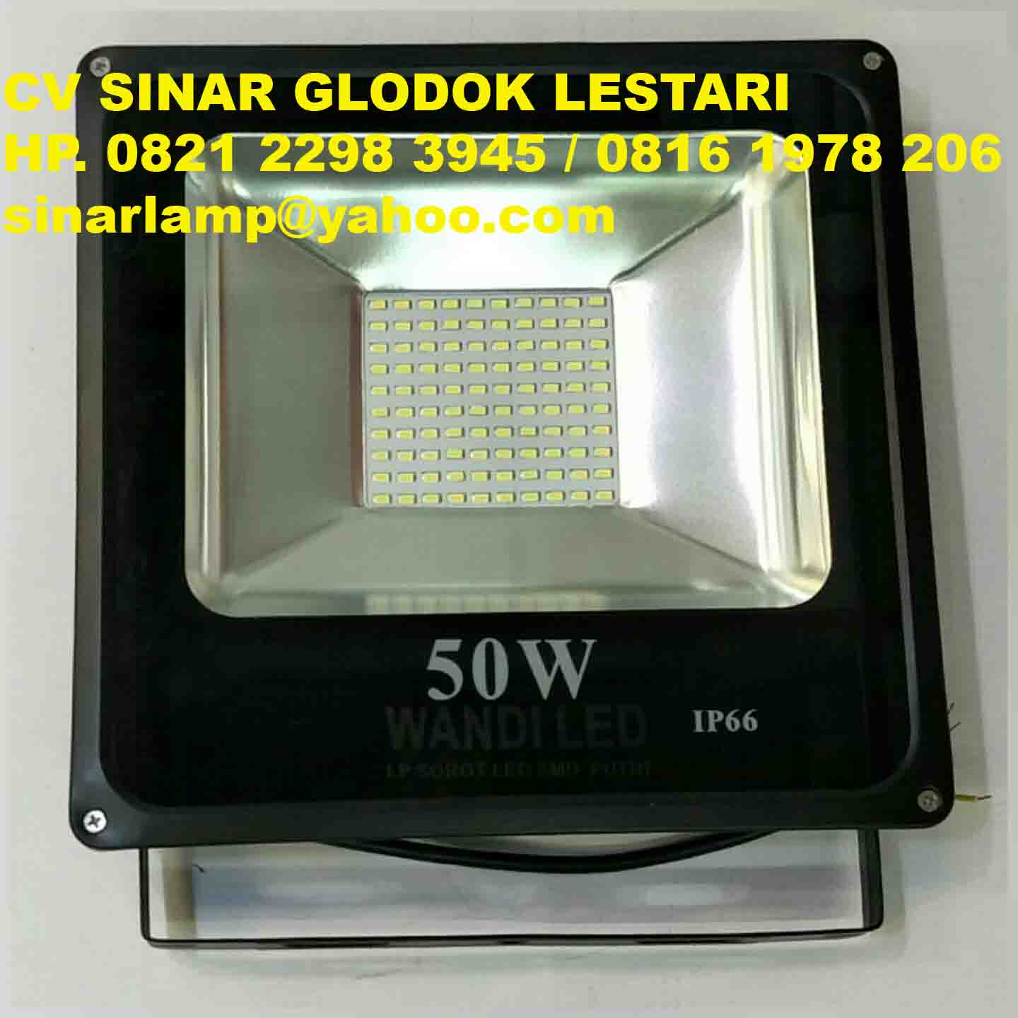 Lampu Sorot 50 watt WANDI LED