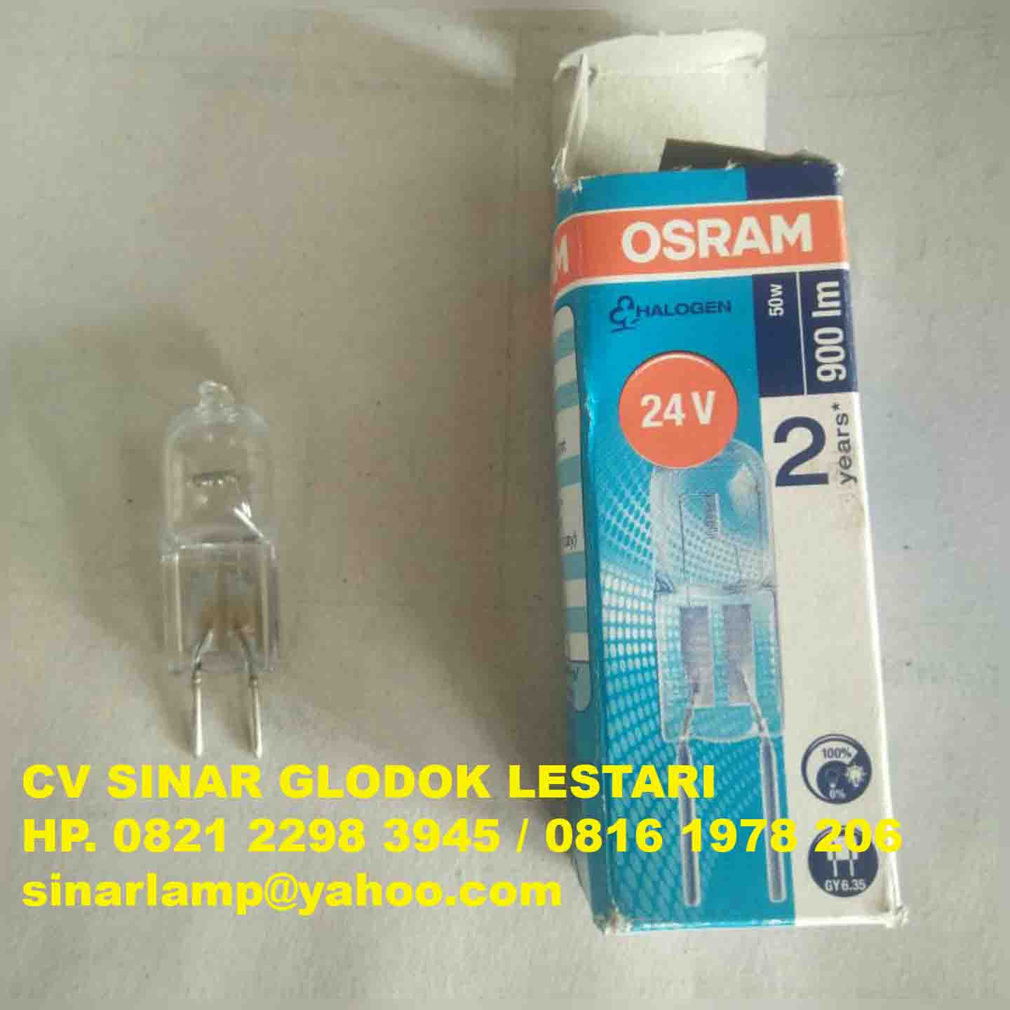 Lampu Halogen 24v 50watt Osram
