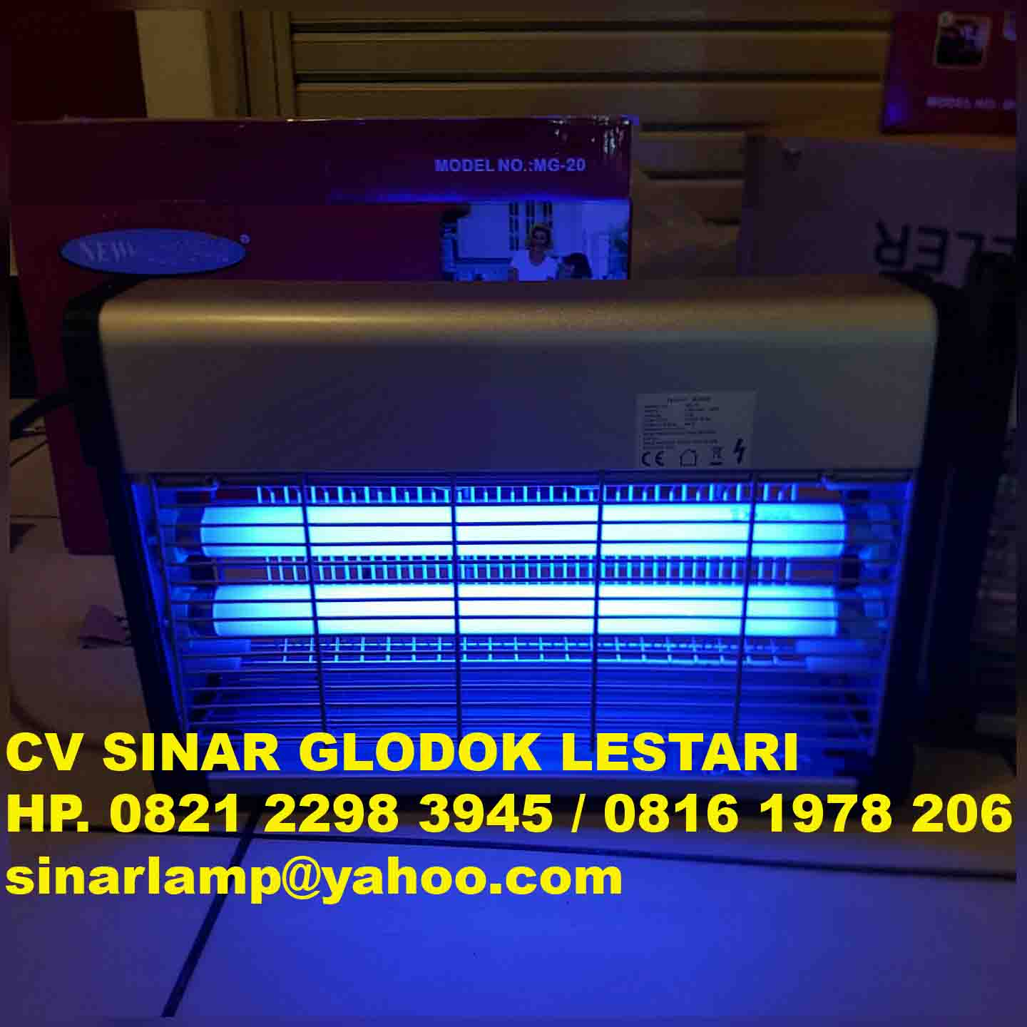 Pest Control Lamp Insect Killer 2x10 watt