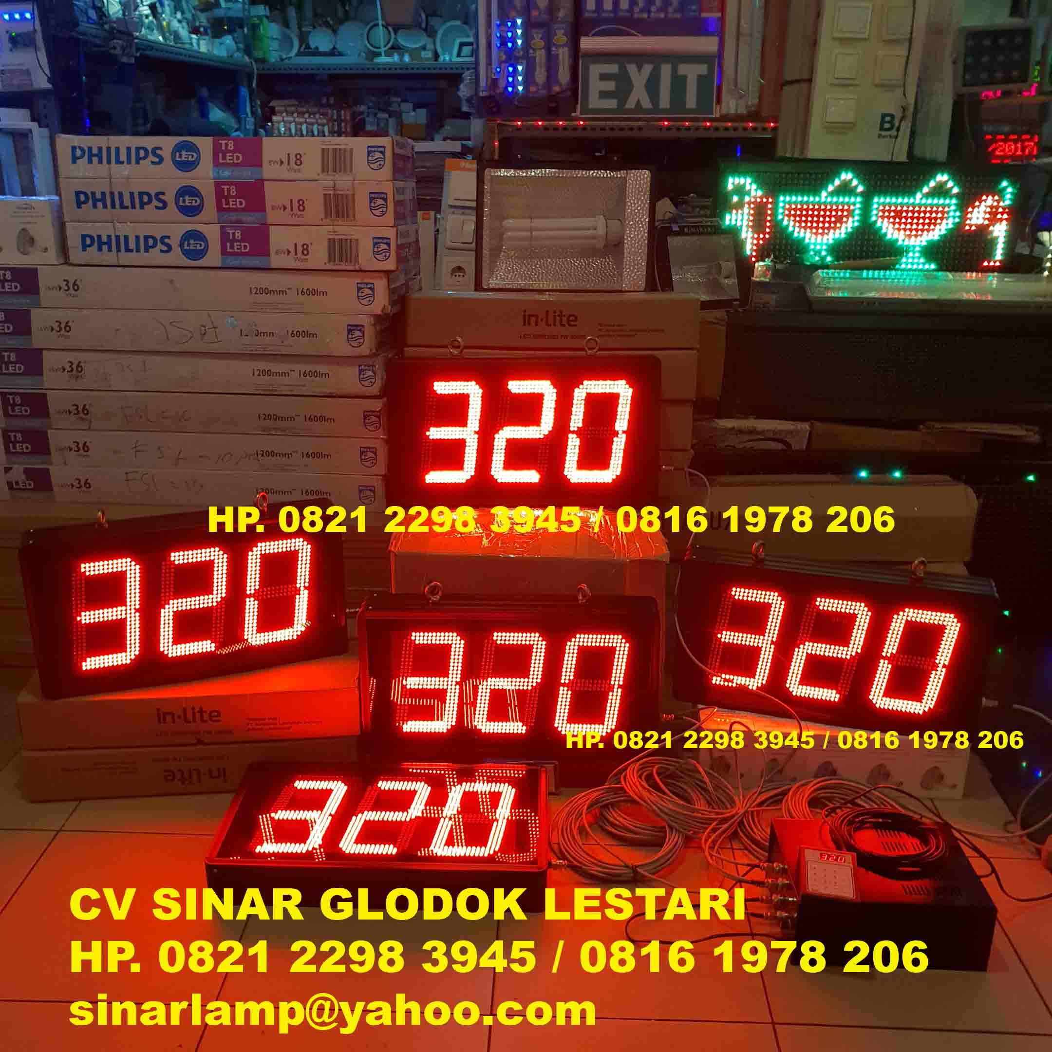 Lampu Display Digital