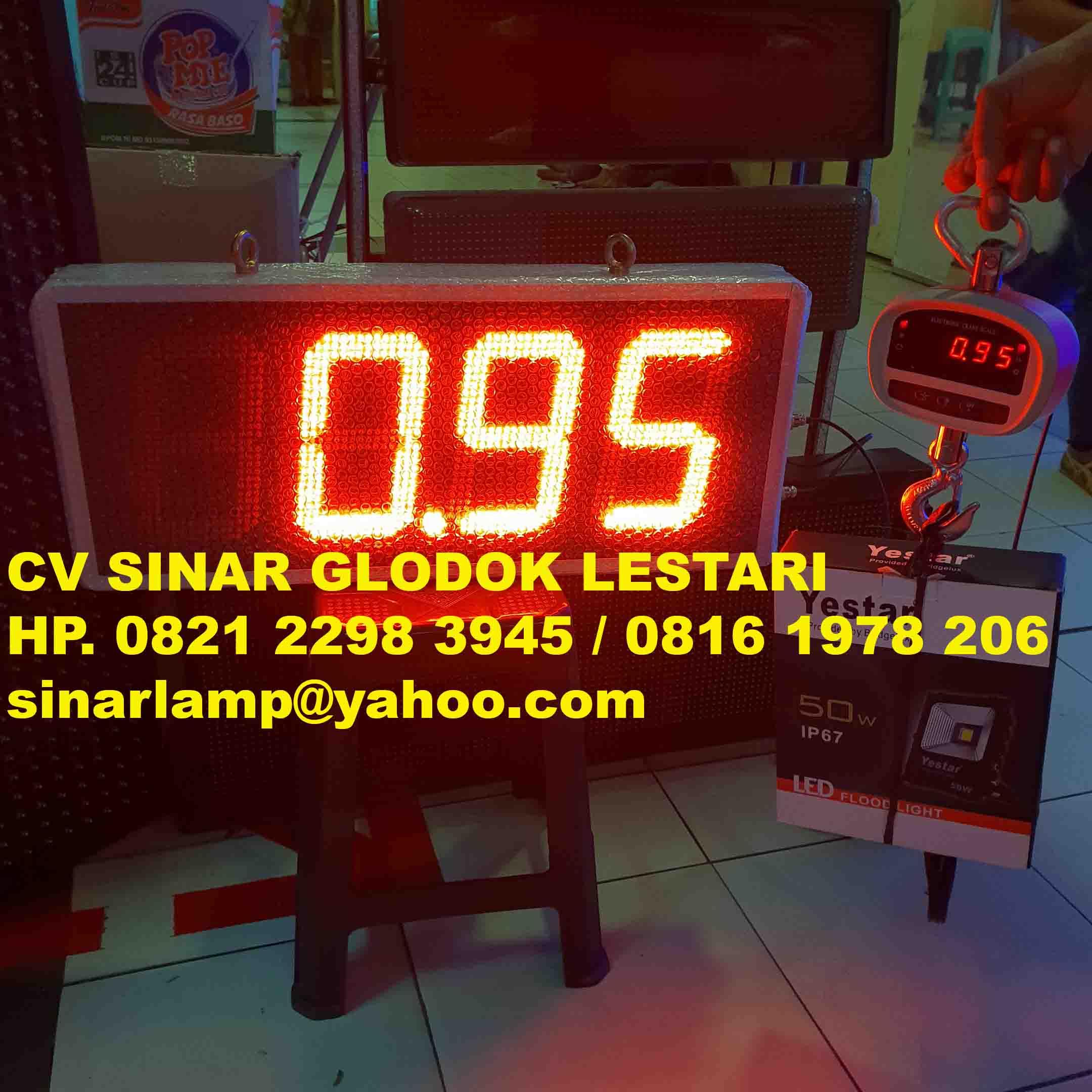 Lampu Display Digital