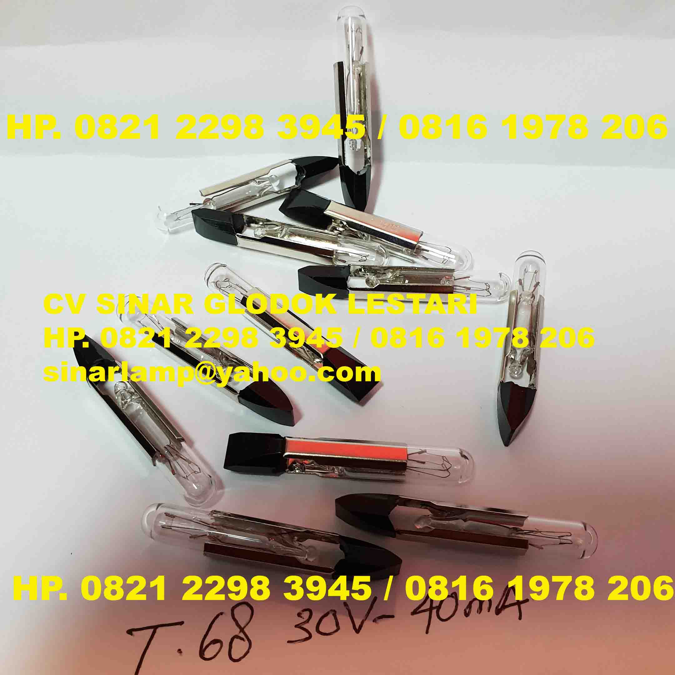 Lamp Telephone Indicator T6.8 30V 40mA