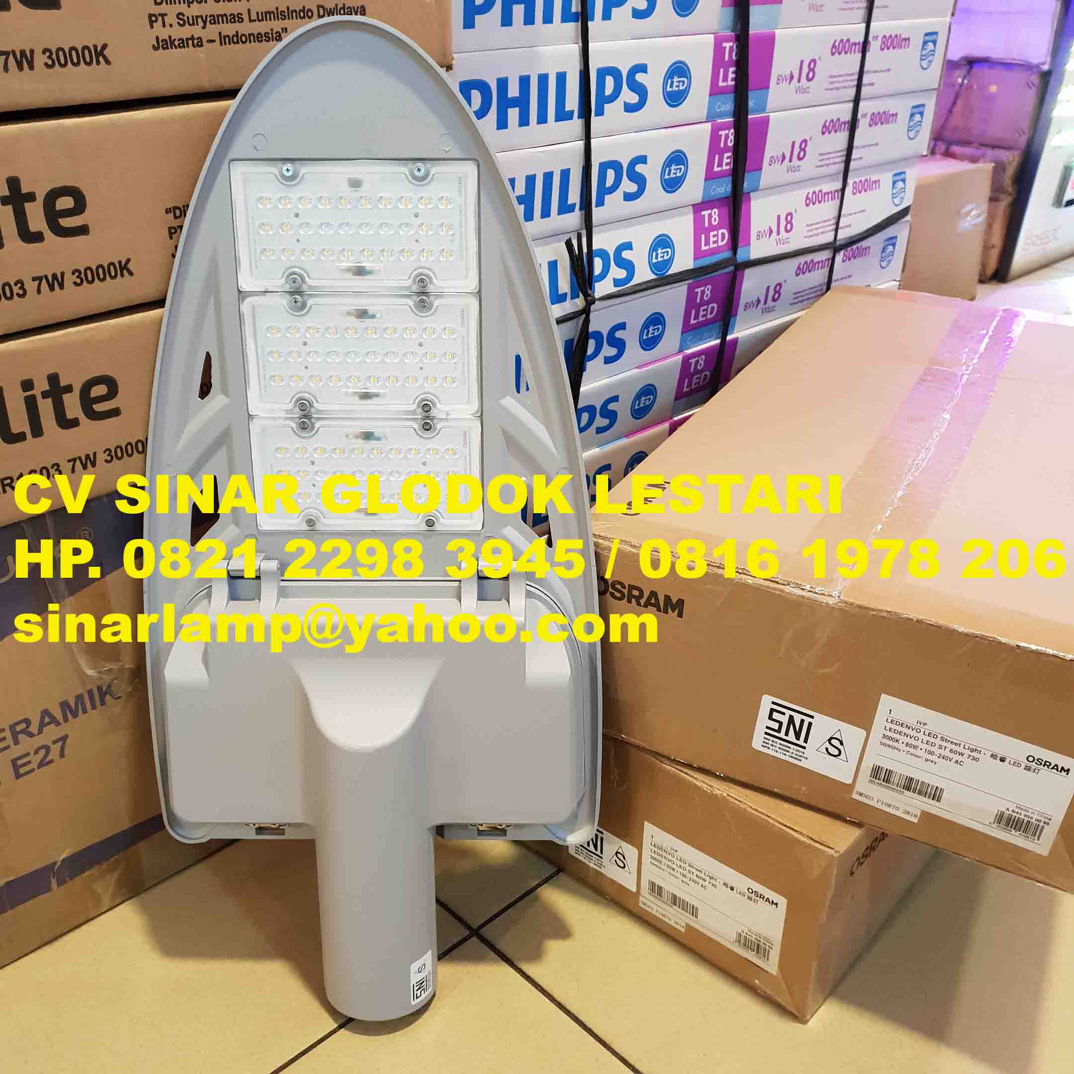 Lampu Jalan LED 60 watt Osram