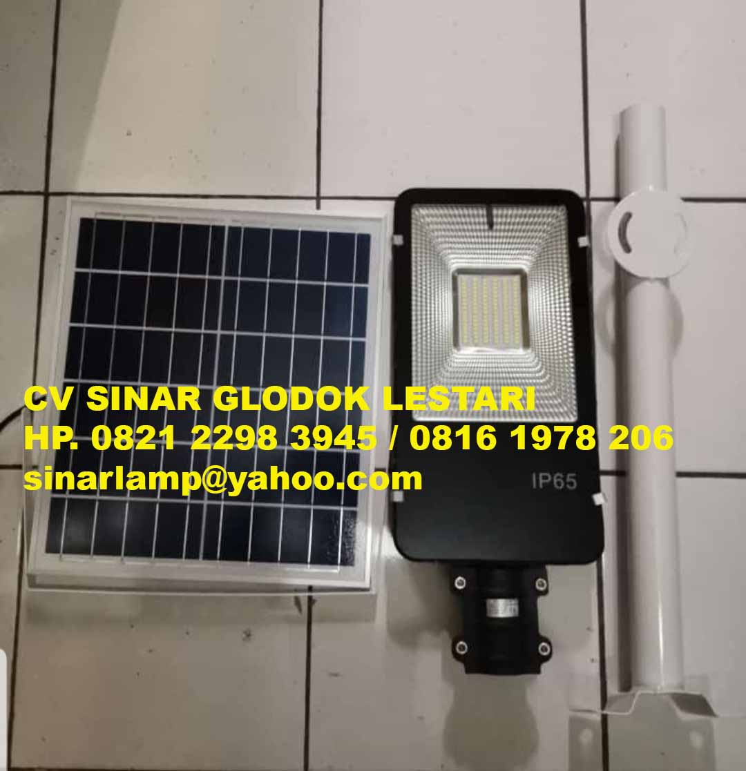 Lampu PJU LED Solar Cell 100 Watt