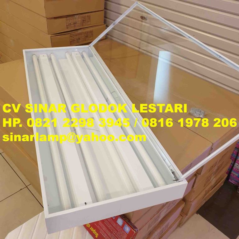 Kap TL LED Outbow 4x16 Watt Philips Acrylic Bening