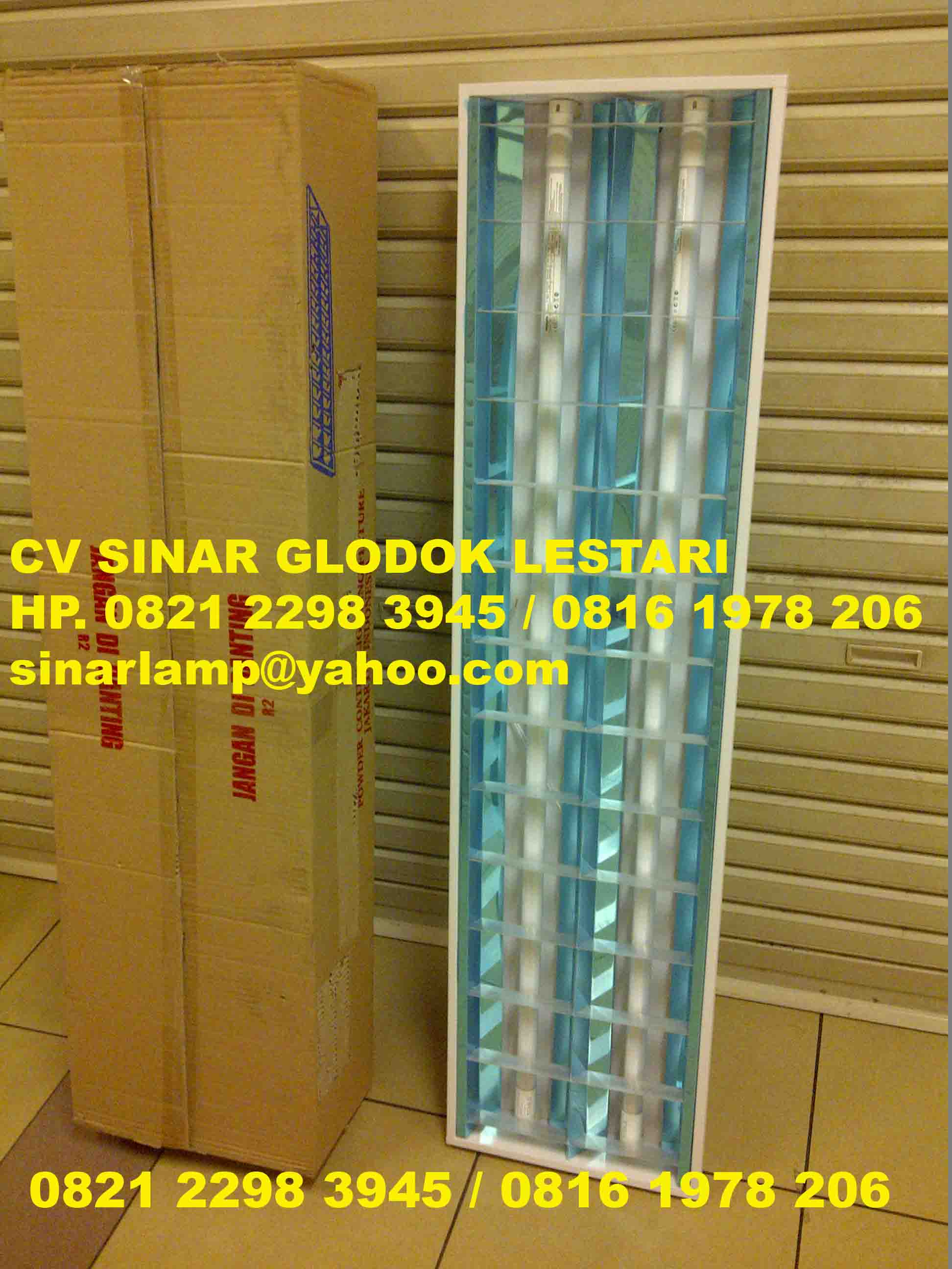 Lampu RM 2x36 watt