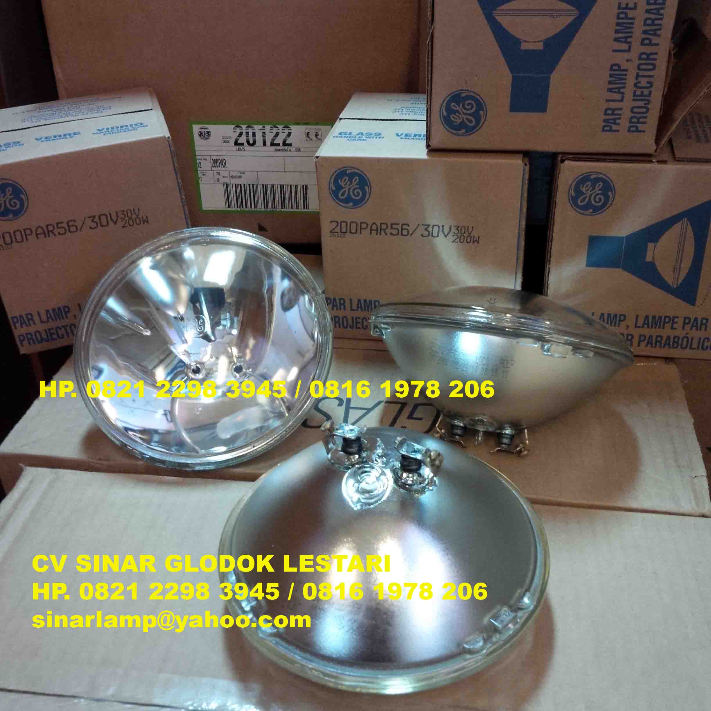 Lampu PAR56 200W 30V GE Lighting
