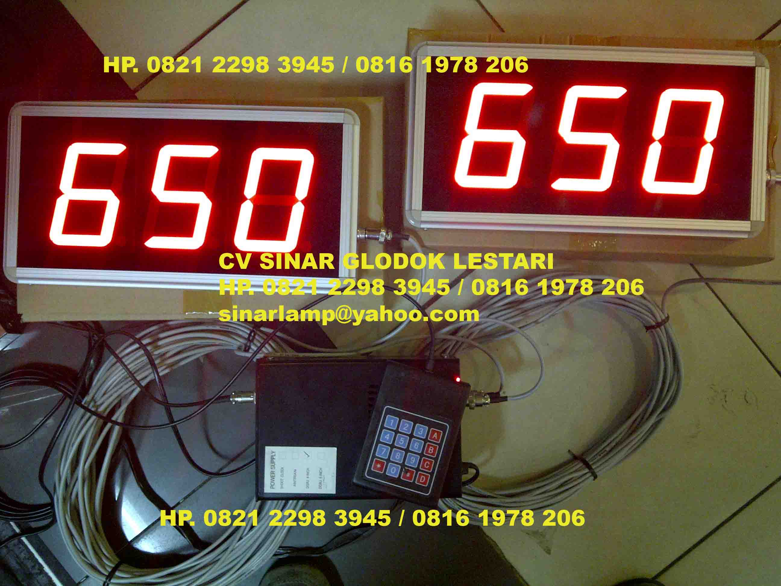 Lampu Display Nomor Lagu Gereja