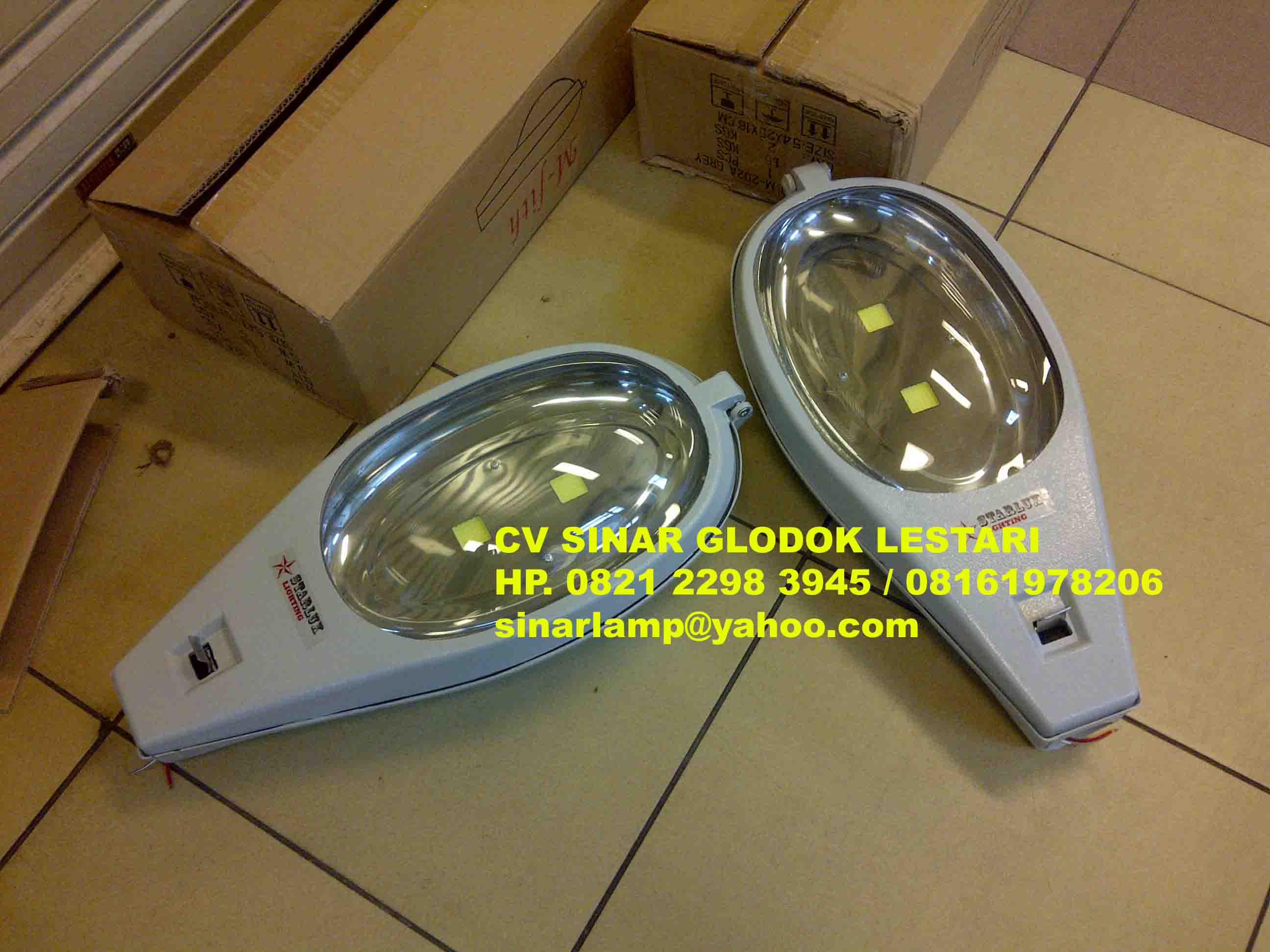Lampu Jalan LED : Lampu Jalan LED 100 Watt Cobra STARLUX