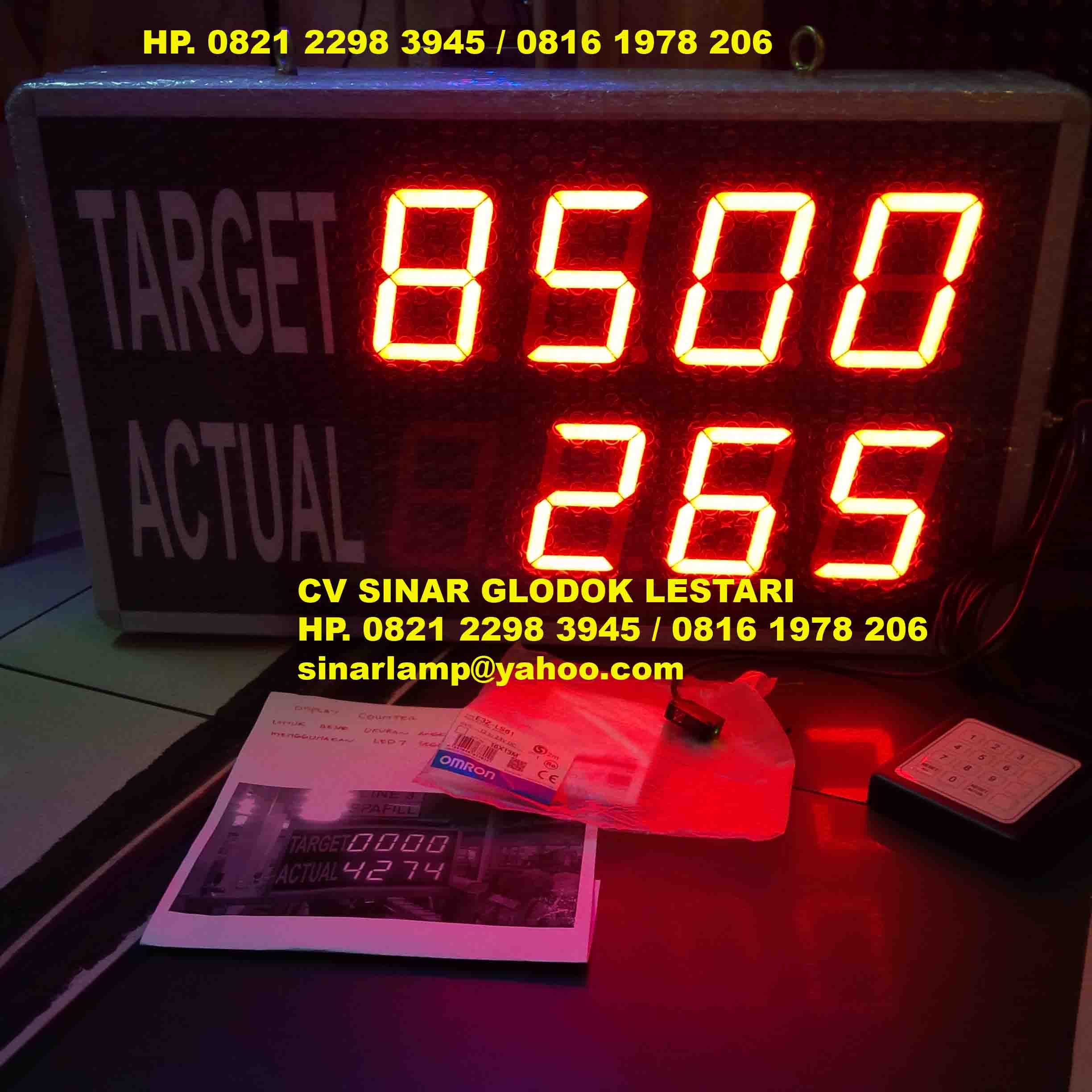 Lampu Display Digital