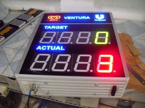 Lampu Display Papan Produksi